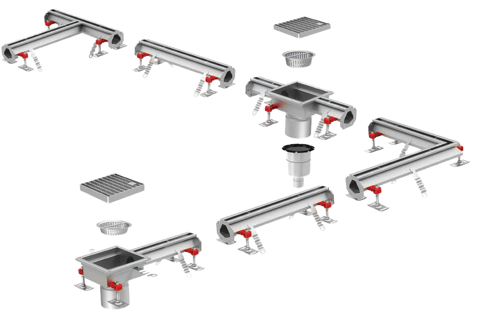 Modular Stainless Steel Slot Drain System (20mm) - ACO BD